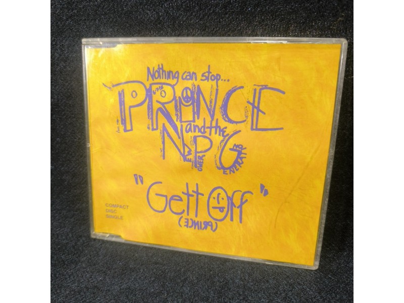 Prince - Gett Off CD Maxi singl