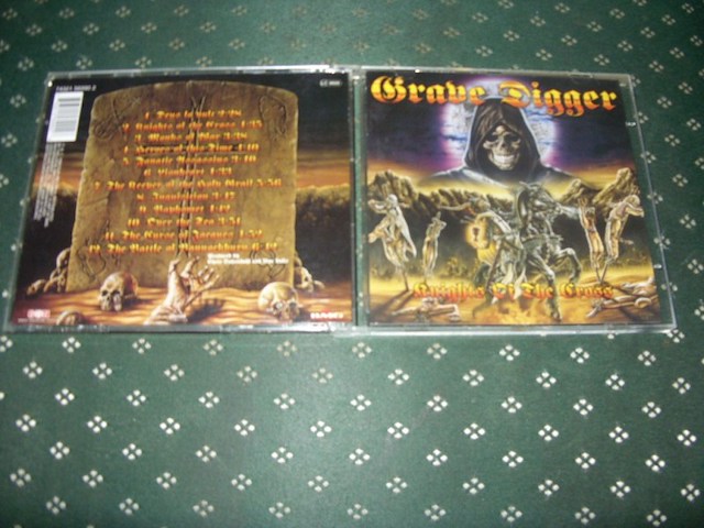 Grave Digger – Knights Of The Cross CD GUN Germany 1998