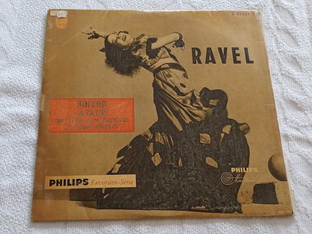 MAURICE RAVEL - Bolero/La valse (LP, 10`, GERMANY, 4/3)