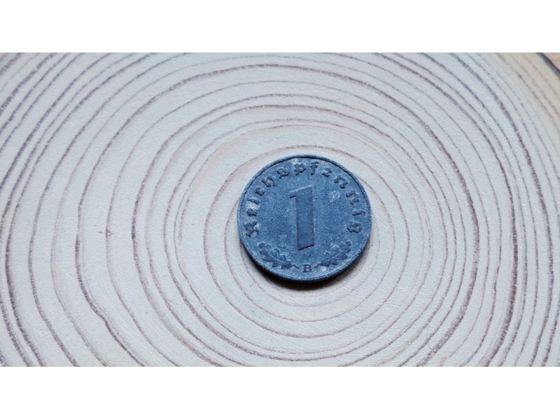 NACISTICKA NEMACKA 1 PFENNIG 1944 GODINA KOVNICA B