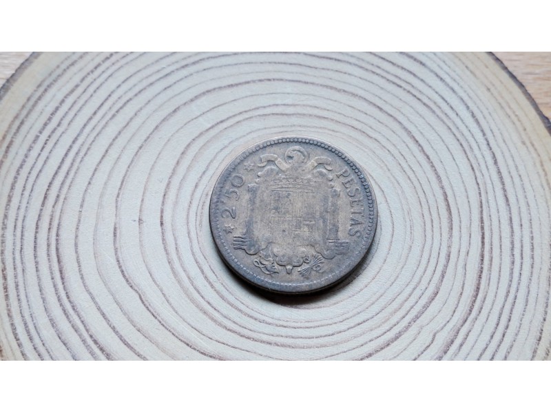 ŠPANIJA 2`50 PESETAS 1953 GODINA JUBILARAC