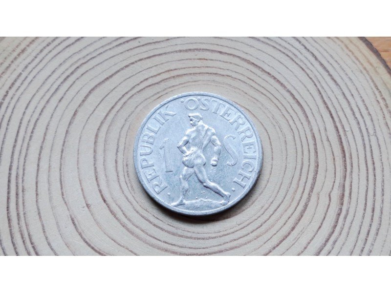AUSTRIA 1 SCHILLING 1957 GODINA