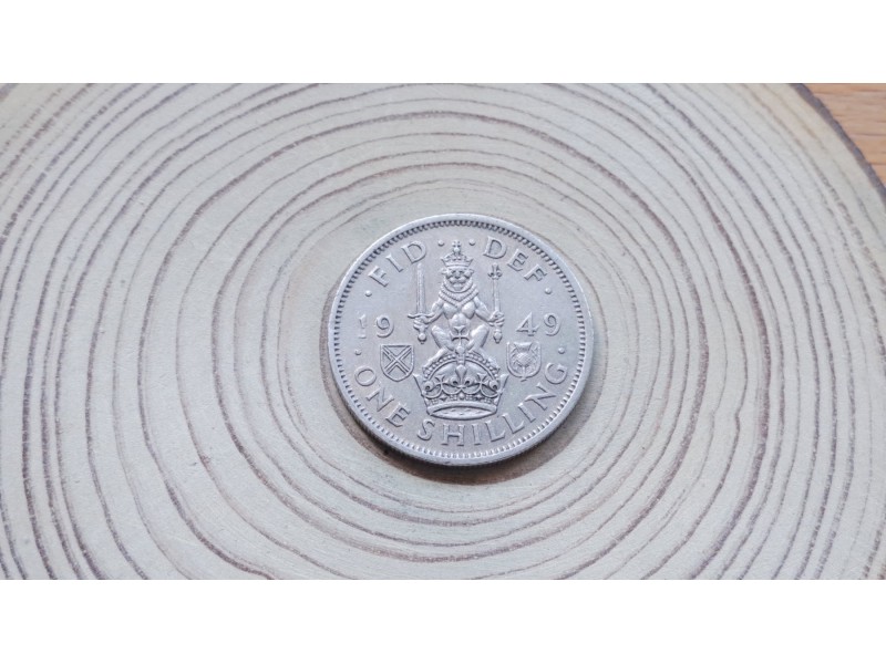 VELIKA BRITANIJA ONE SHILLING 1949 GODINA