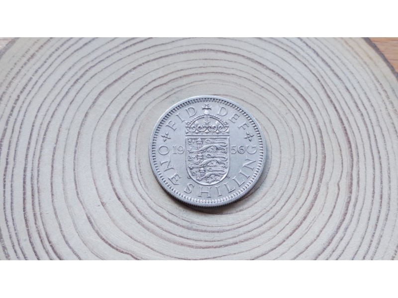 VELIKA BRITANIJA ONE SHILLING 1956 GODINA
