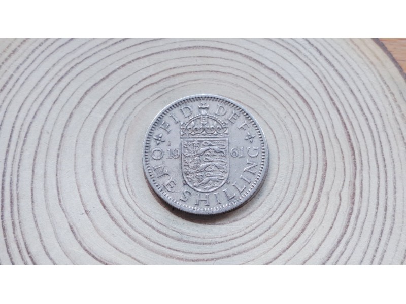 VELIKA BRITANIJA ONE SHILLING 1961 GODINA