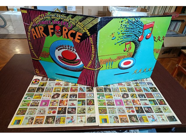 GINGER Baker`s Air Force 1+2 3 X US LP