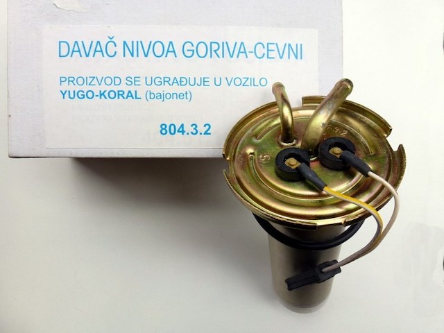 Yugo Koral  Plovak goriva cevni  TELEOPTIK  804.3.2