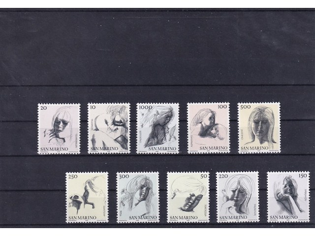 San Marino Umetnost 1976