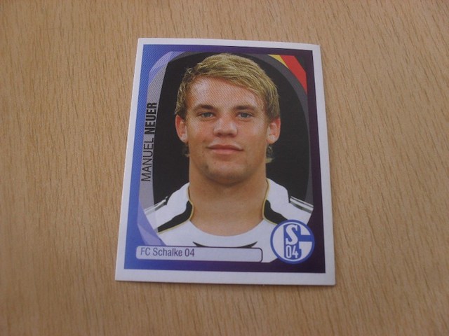 Champions league 20072008  - BR.367 MANUEL NEUER