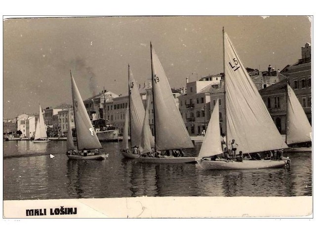 MALI LOSINJ ,putovala 1956.