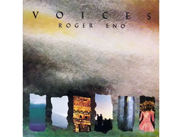LP*: ROGER &;;; BRIAN ENO - VOICES (JAPAN 1985) PERFEKTNA