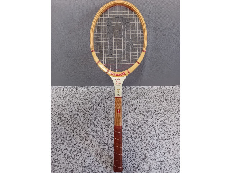 Bancroft Billie Jean King Champion Tennis Racquet