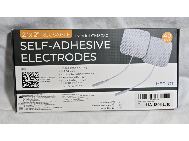 Elektrode za TENS EMS Masažere 5x5cm 40kom TOP PONUDA