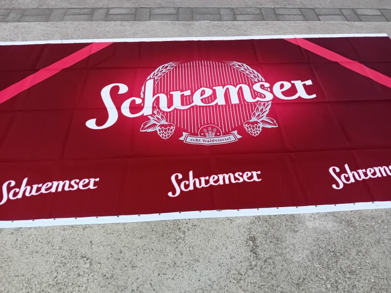 cirada platno crvena Schremser 3,20x1,60m kao nova