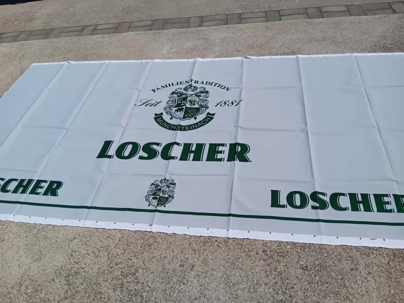 cirada platno siva Loscher 3,20x1,60m kao nova