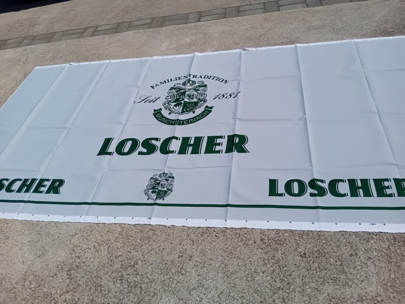 cirada platno siva Loscher 3,20x1,60m kao nova