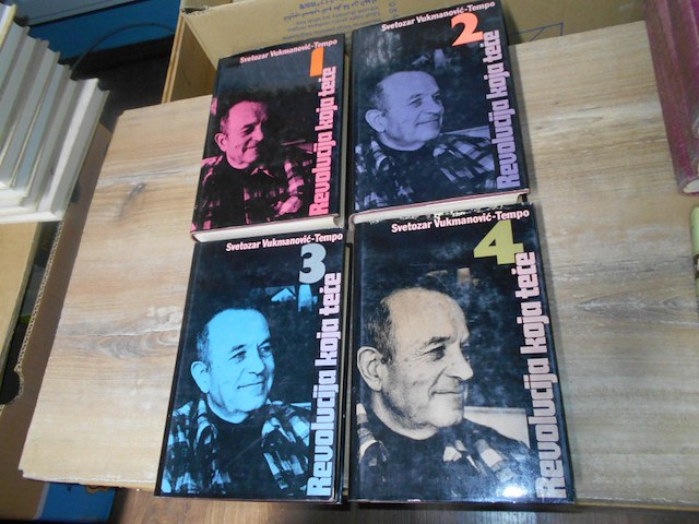 Svetozar Vukmanović-Tempo - Revolucija koja teče 1-4