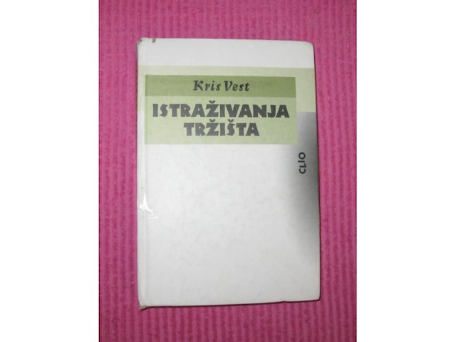 Kris Vest - ISTRAŽIVANJE TRŽIŠTA