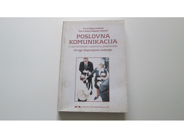 Poslovna komunikacija, Tatjana Cvetkovski, Violeta Cvet