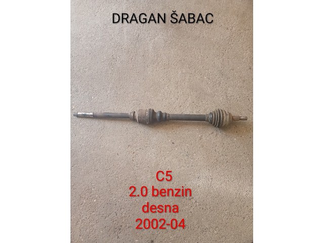 CITROEN C5 poluosovina desna 2.0 benzin 2001-2004