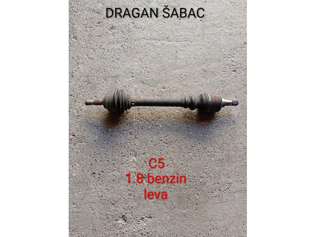 CITROEN C5 poluosovina leva 1.8 benzin 2001-2004