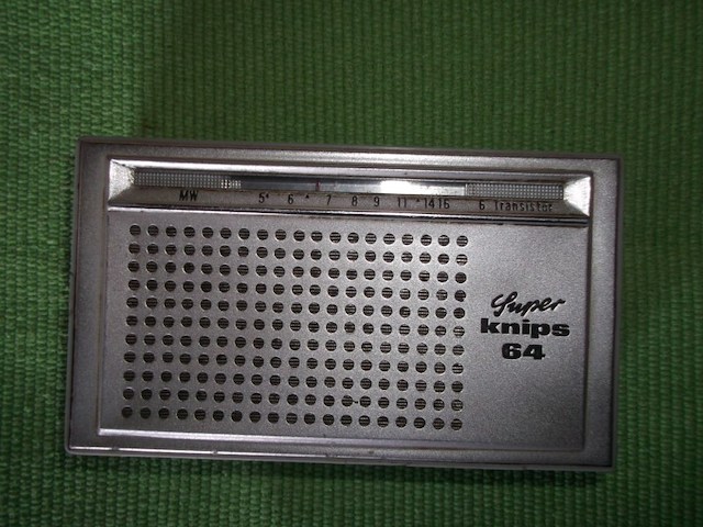 Portabl radio (tranzistor) Super Knips 64 -