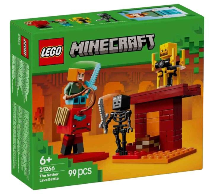 LEGO Minecraft bitka za lavu Nedera LE21266
