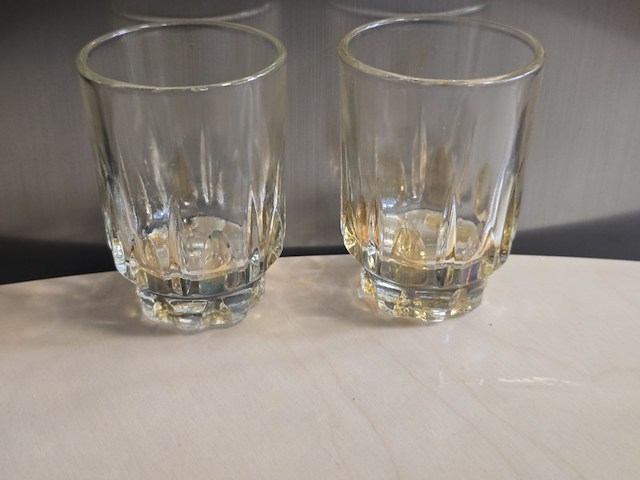 Čaša za kratka pića 6.5 cm visina 4.5 prečnik 2 komada