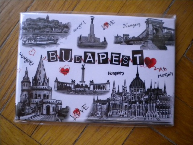 BUDIMPESTA BUDAPEST, magnet za frizider NEOTPAKOVAN