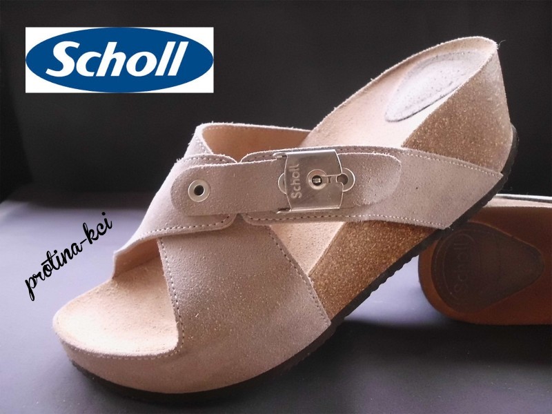 SCHOLL VRHUNSKE PAPUCE - KOZA 40