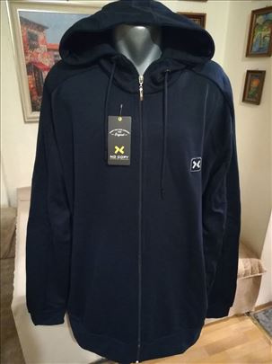 Odlican muski duks sa kapuljacom No Copy 6XL Teget