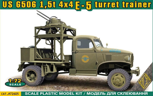 NEW! ACE 72605 US G506 1,5t 4x4 E-5 - Turret Trainer