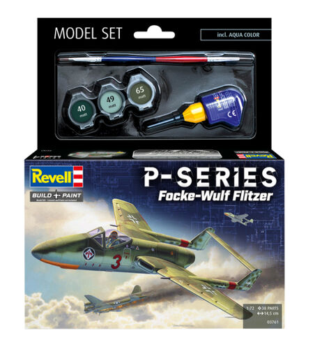 Revell 63761 Focke-Wulf TL Jager Flitzer / P-Series - Model Set