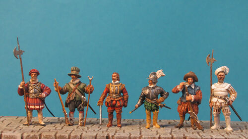 NEW! Germania-Figuren 72-5603 Civilians Of The Renaissance 04