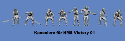 Germania-Figuren 32-NAP-8305 Napoleon's Navy, English Sailors Of HMS Victory 06
