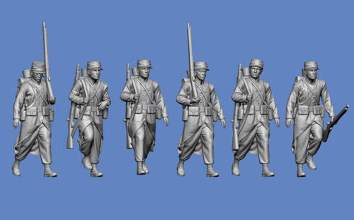 NEW! Germania-Figuren 48-WW1-0414 WW1 Battle Of The Marne Sept. 1914 Infantrymen