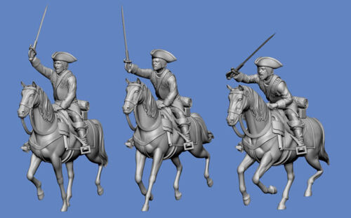 Germania-Figuren 72-0501 Dutch Cuirassiers Attack