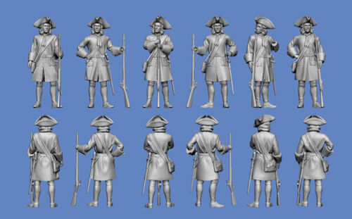 NEW! Germania-Figuren 48-0503 Dutch Musketeers At the Ready