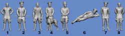 Germania-Figuren 32-WW1-1000 Hunting Aces Of The German Empire 1914-18