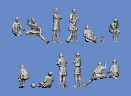 Germania-Figuren 72-ROM-ZIV-0007 The Roman Empire - In the Suburbs