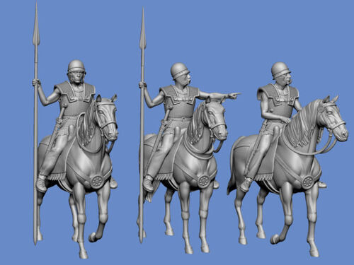 NEW! Germania-Figuren 72-AN-3507 Celtic Cavalry With Standing Horses
