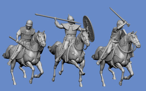 NEW! Germania-Figuren 72-AN-3508 Celtic Cavalry With Galloping Horses