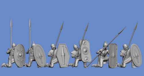 NEW! Germania-Figuren 72-AN-3510 Celtic Shield Wall - The First Row Kneels