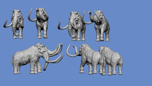 Germania-Figuren 72-ANIMAL-1011 Mammoth