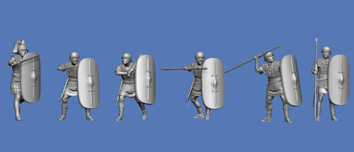 NEW! Germania-Figuren 72-AN-2153 Roman Legionaries At The Time Of Caesar