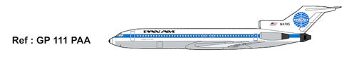 Mach2 GP111PAA Boeing 727-200 Pan Am