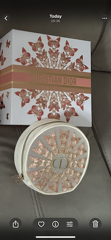 Christian Dior limited neseser pouch NOVO original