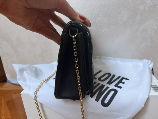 Love Moschino crna torbica