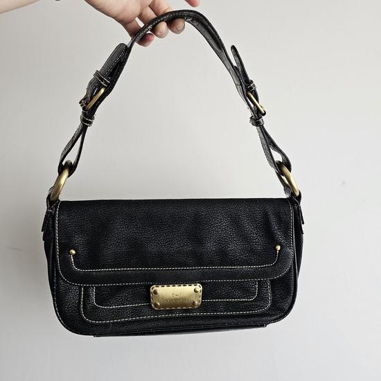 David Jones crna vintage torba preko ramena
