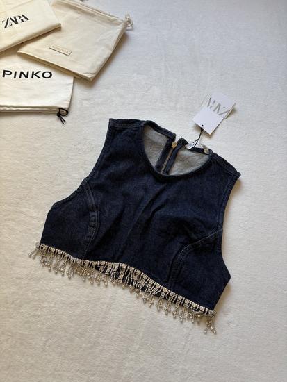 Zara nov teksas top